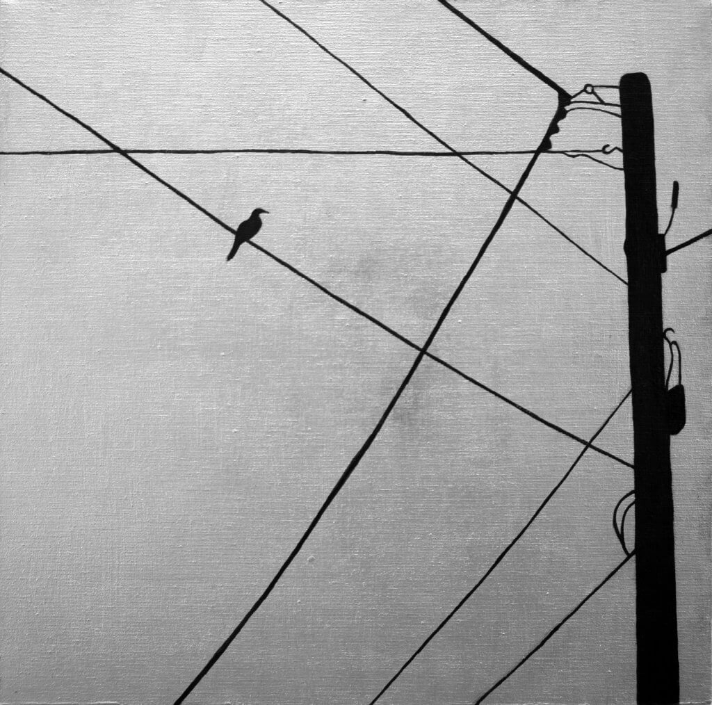 Birds and wires 3 - Artist Ana Hercigonja Gutschy
